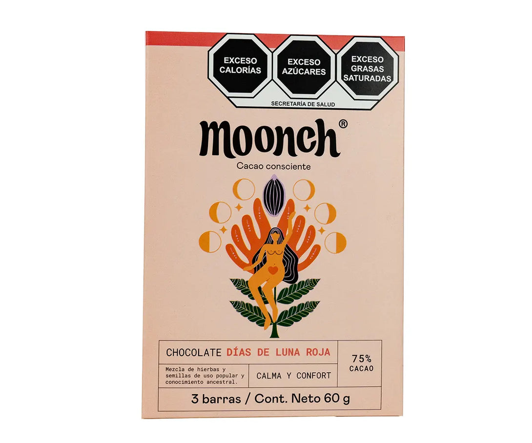 Chocolate Funcional Inflamación y cólicos – Moonch mx